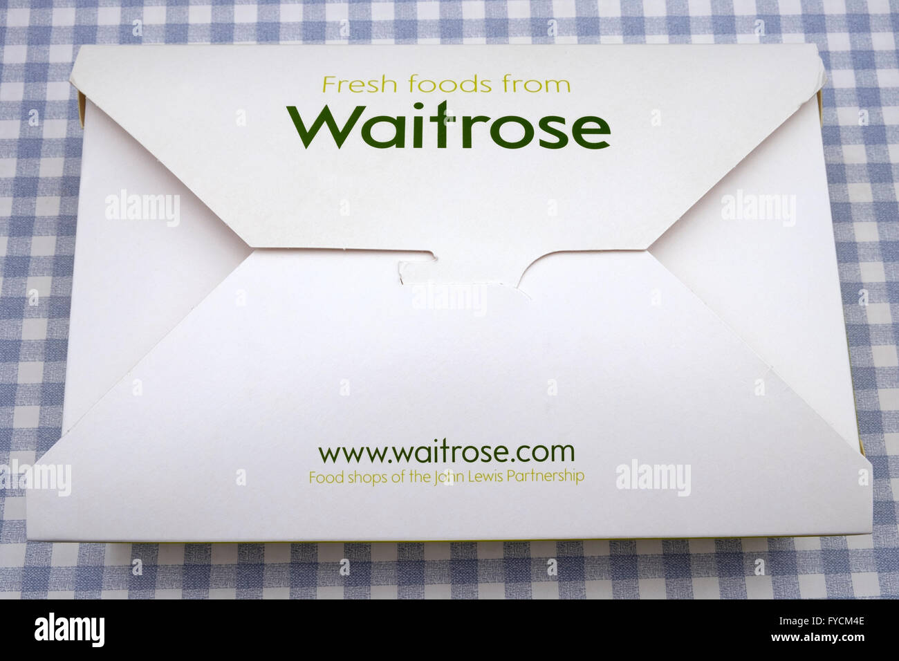 Waitrose fresh fish box Stock Photo - Alamy