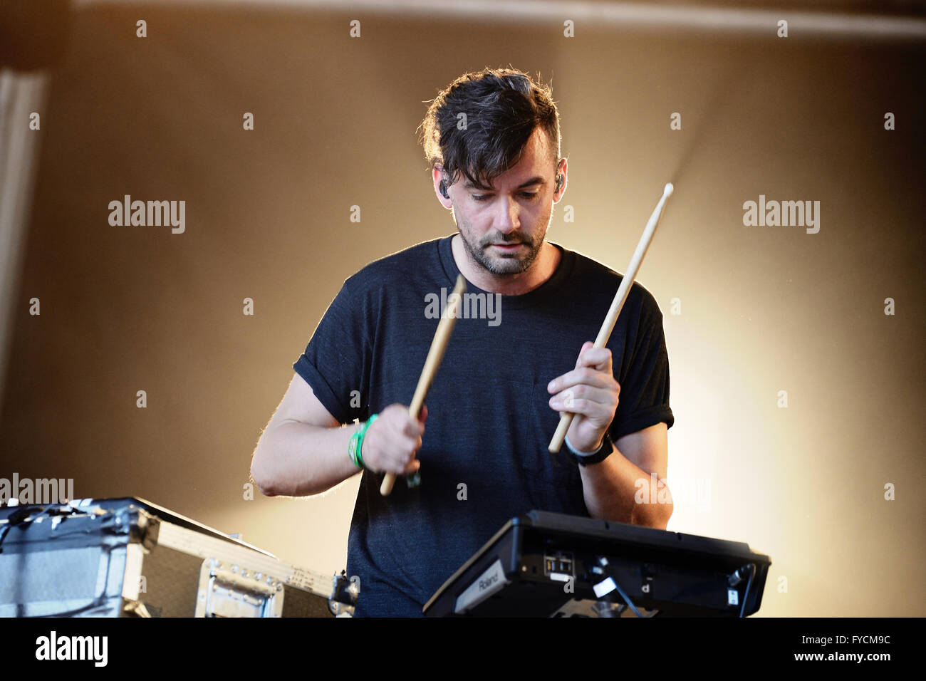BARCELONA - JUN 13: Bonobo (musician, producer and DJ) performance at ...