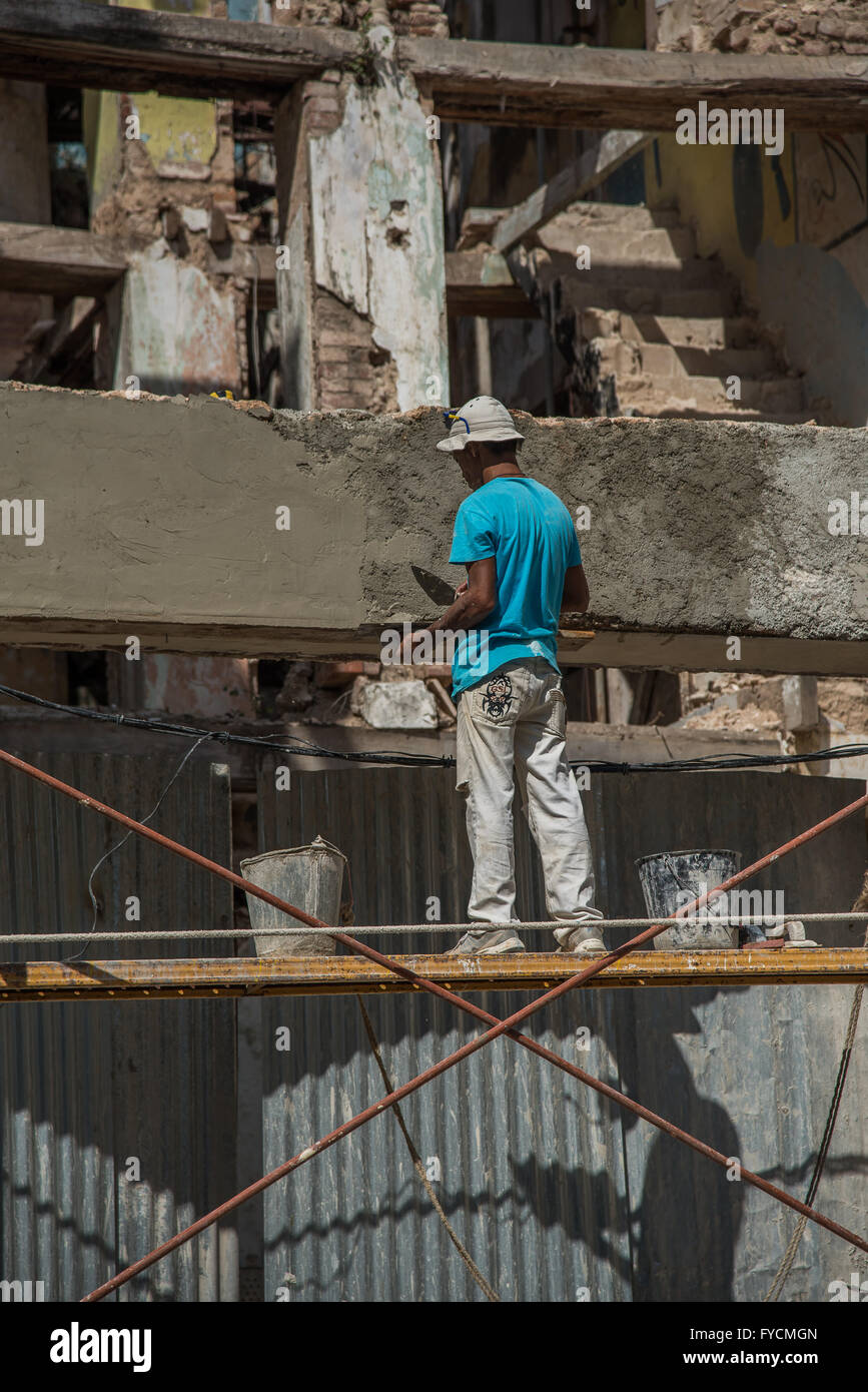 Clear examples of the ongoing and vast renovation works that are ...