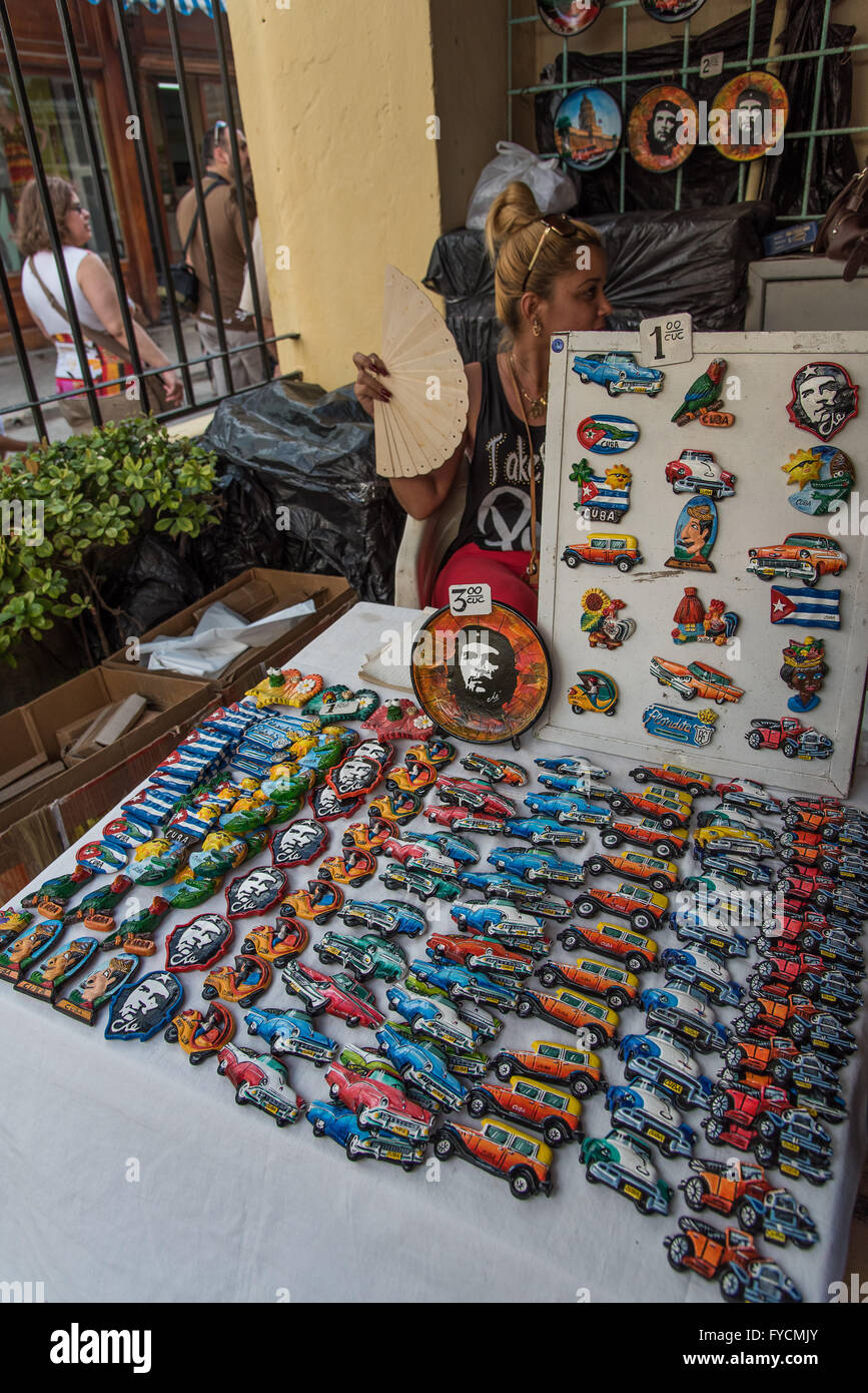 Vibrantly painted handmade souvenirs for the tourists visiting Old ...