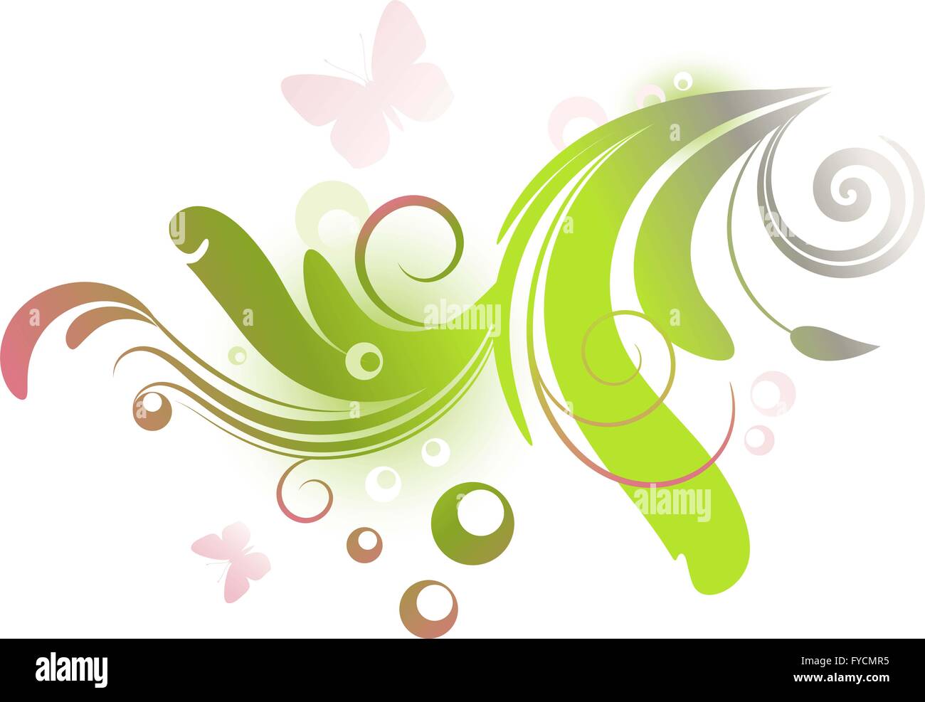 Floral design element hi-res stock photography and images - Alamy