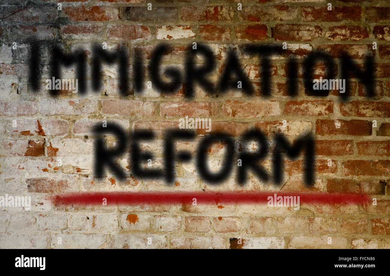 Immigration Reform Concept Stock Photo - Alamy