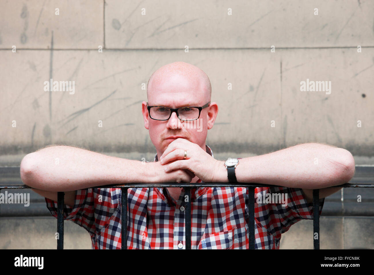 A portrait of David Leddy. An innovative Scottish playwright. This ...