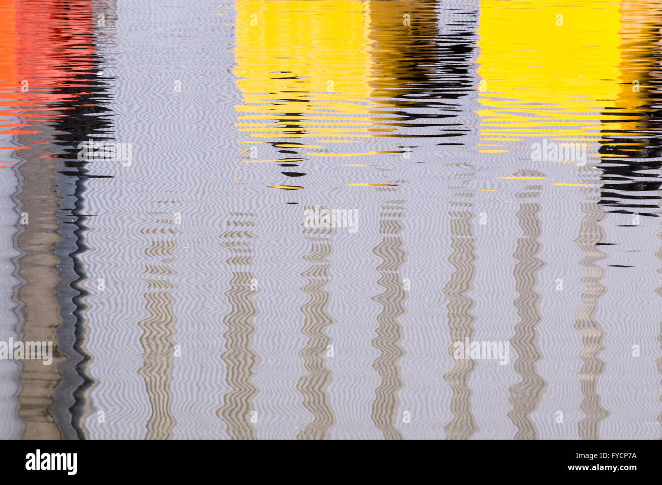 Abstract reflections on the surface of water Stock Photo - Alamy