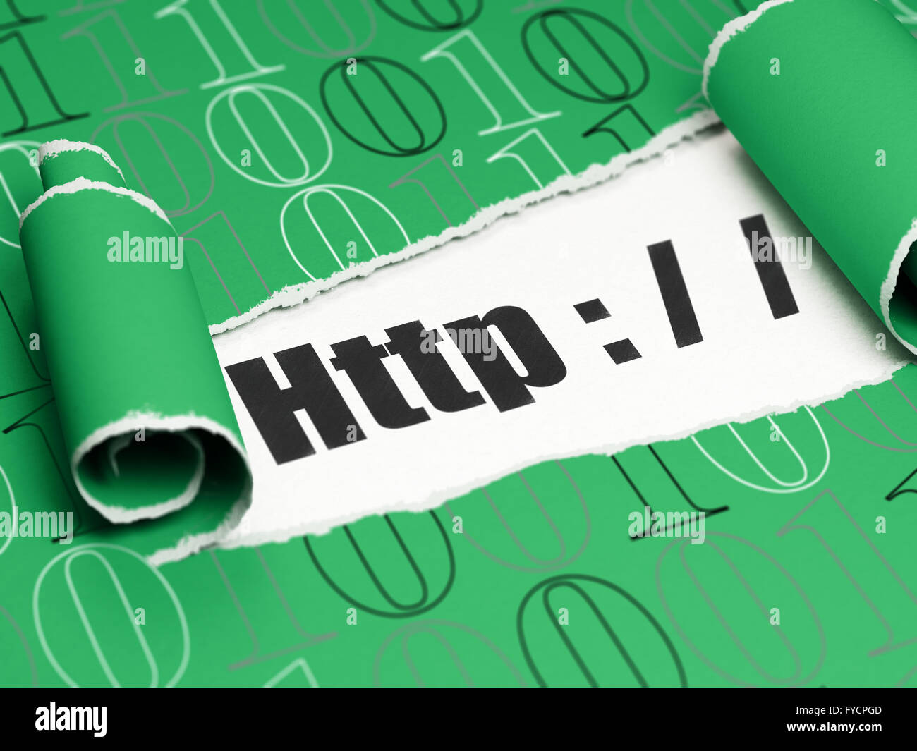 Leaf and binary code hi-res stock photography and images - Alamy