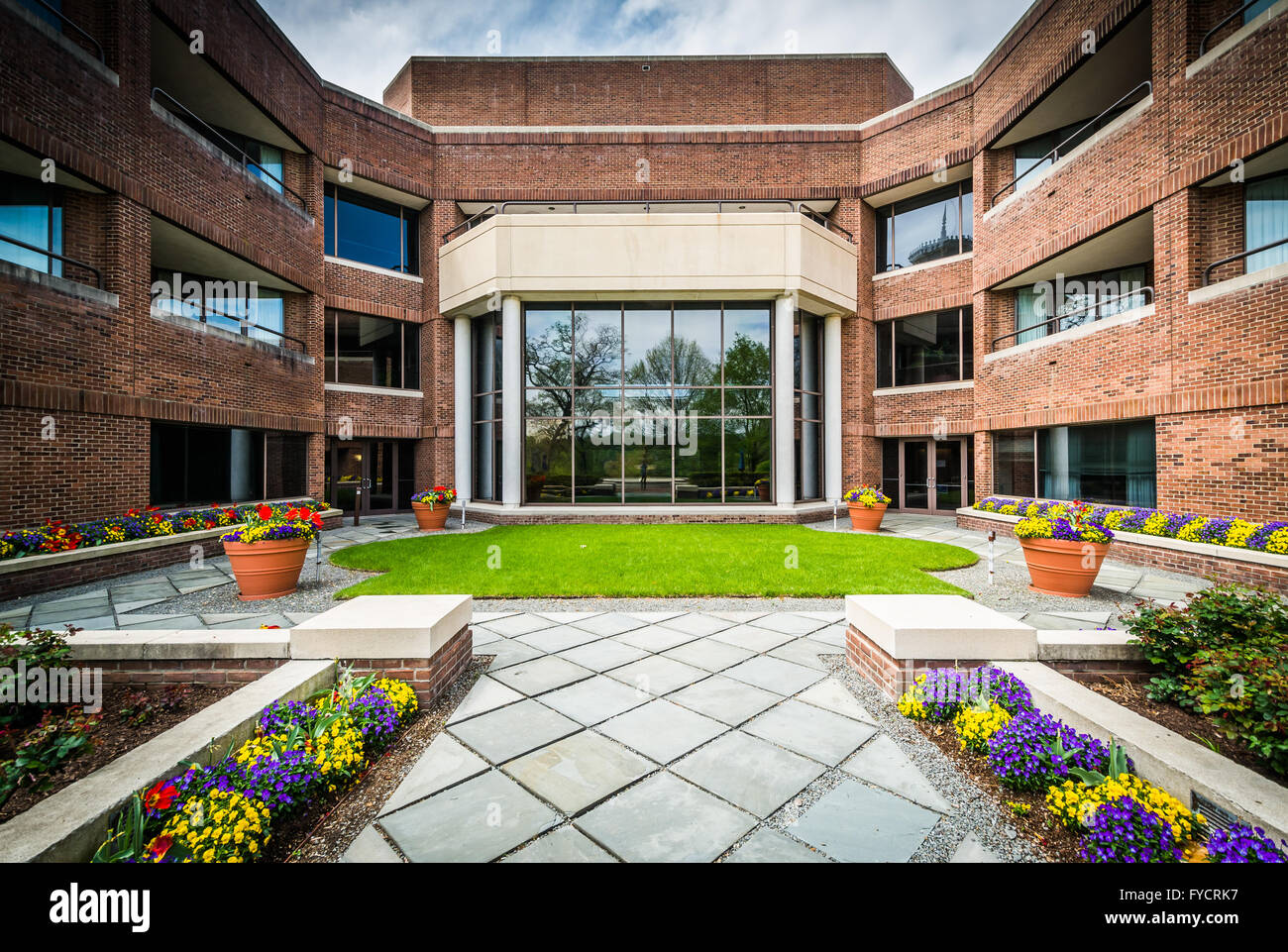 Building at John Hopkins at Mount Washington, in Baltimore, Maryland ...