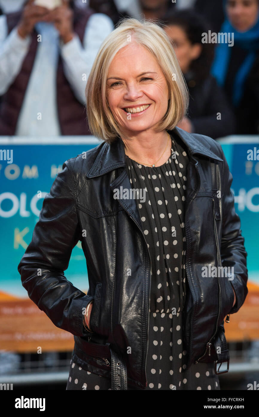 London, UK. 25 April 2016. Mariella Frostrup arrives for the UK ...