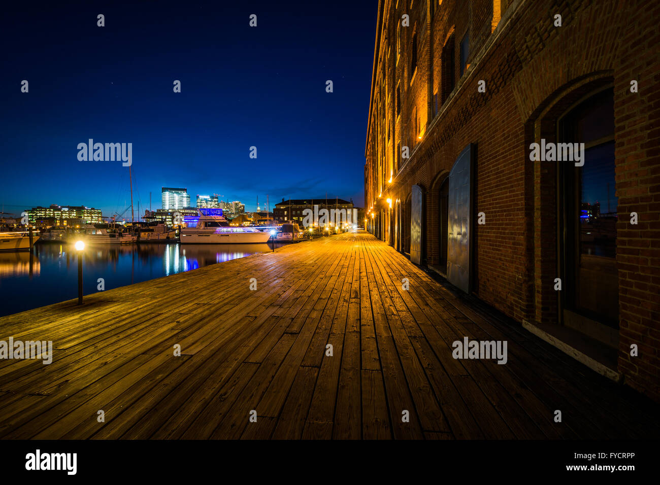 Waterfront Night In Fells Point High Resolution Stock Photography and ...