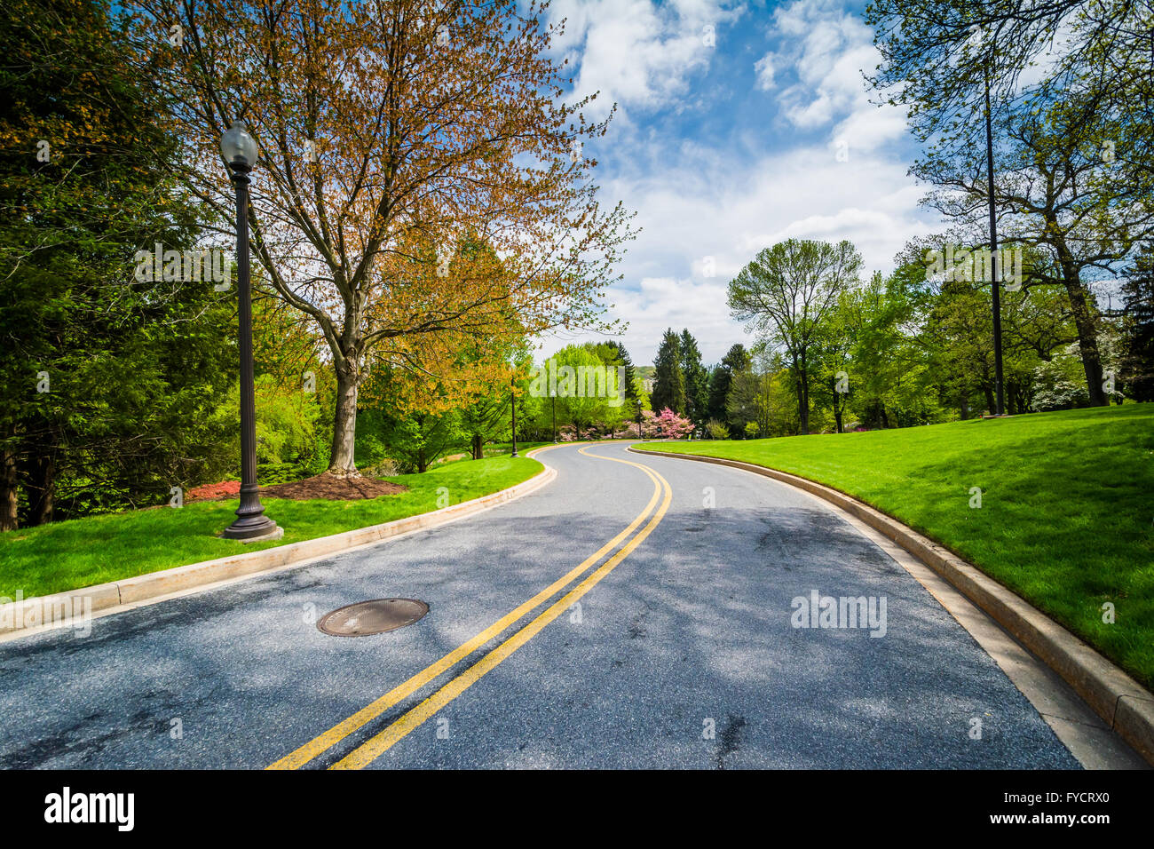 Spring garden road hi-res stock photography and images - Alamy