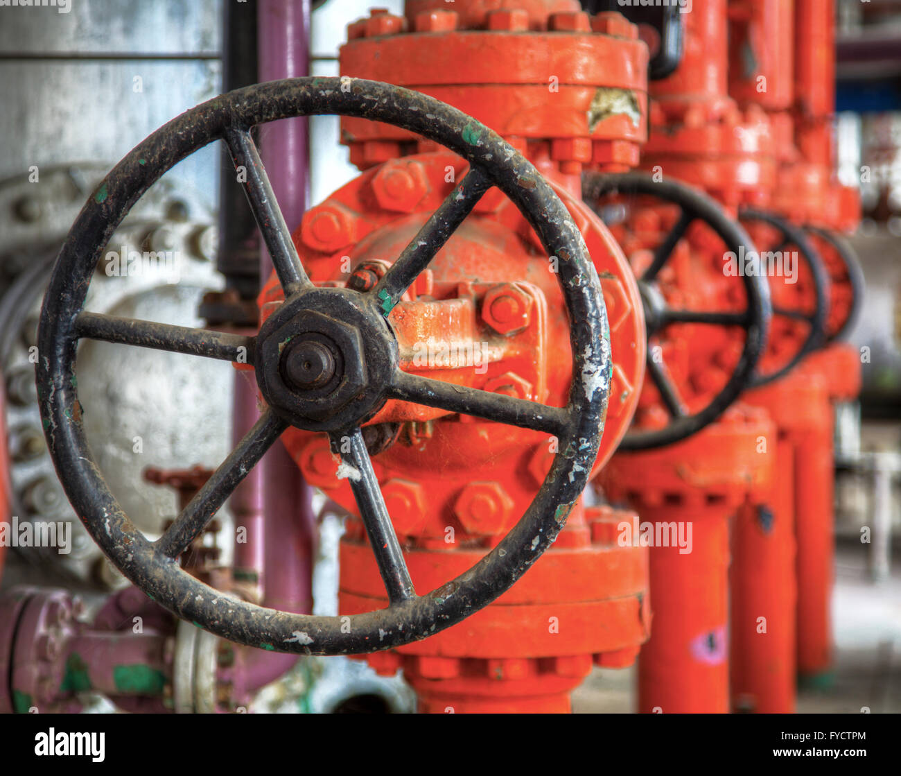 Turner valley red pipes hi-res stock photography and images - Alamy