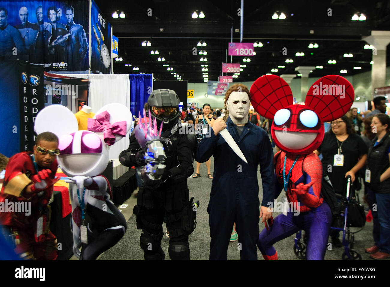 WonderCon 2016 at the Los Angeles Convention Center - Day 1 Featuring ...