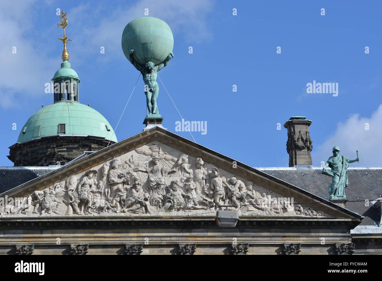 Amsterdam royal palace atlas hi-res stock photography and images - Alamy