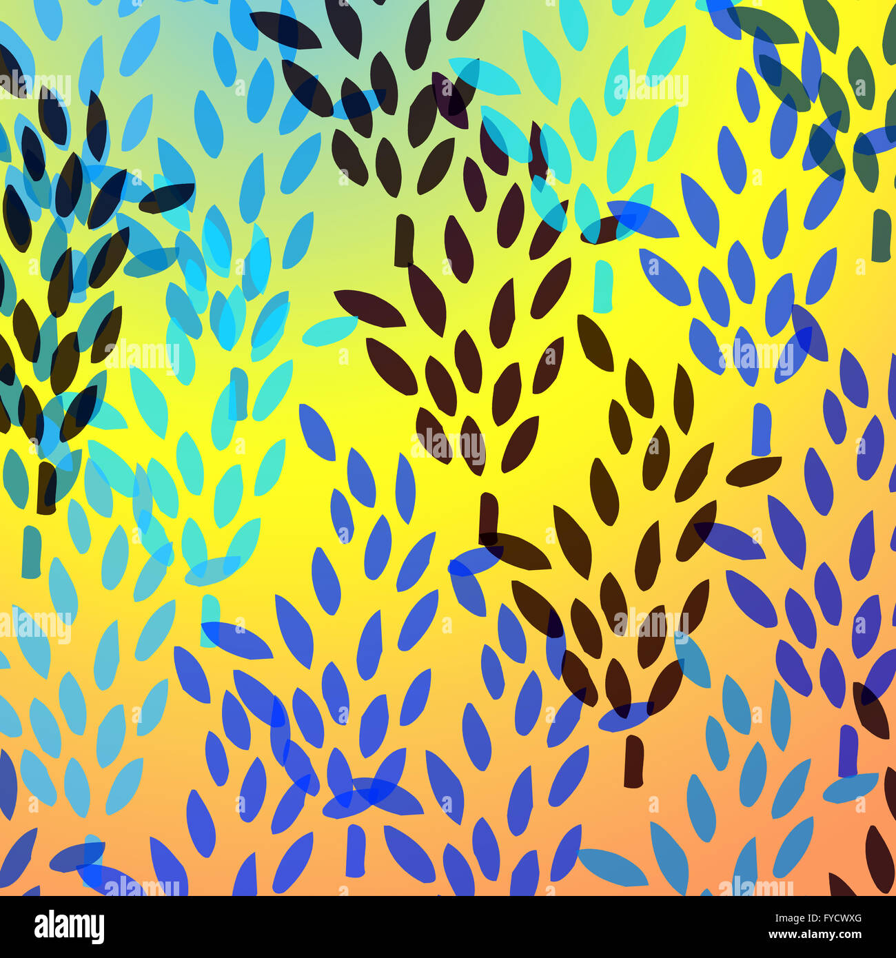pattern with wheat Stock Photo - Alamy