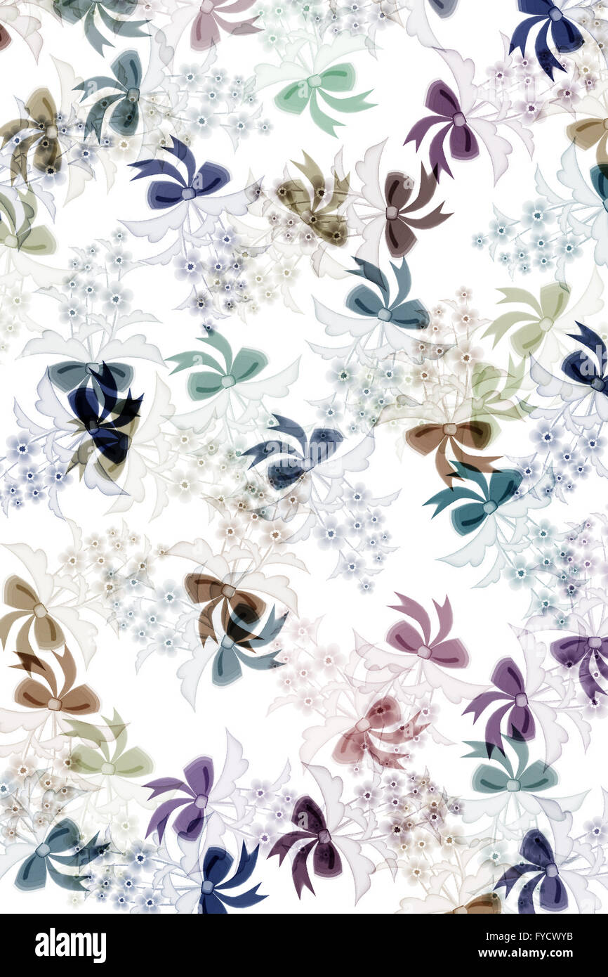 pattern with flowers Stock Photo - Alamy