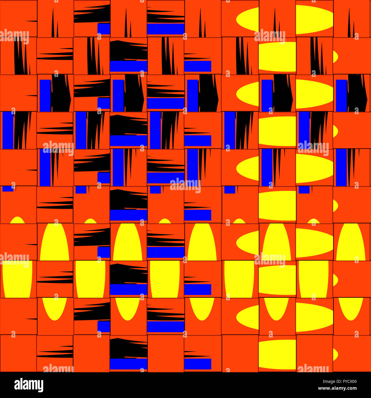 Tiled waves hi-res stock photography and images - Alamy