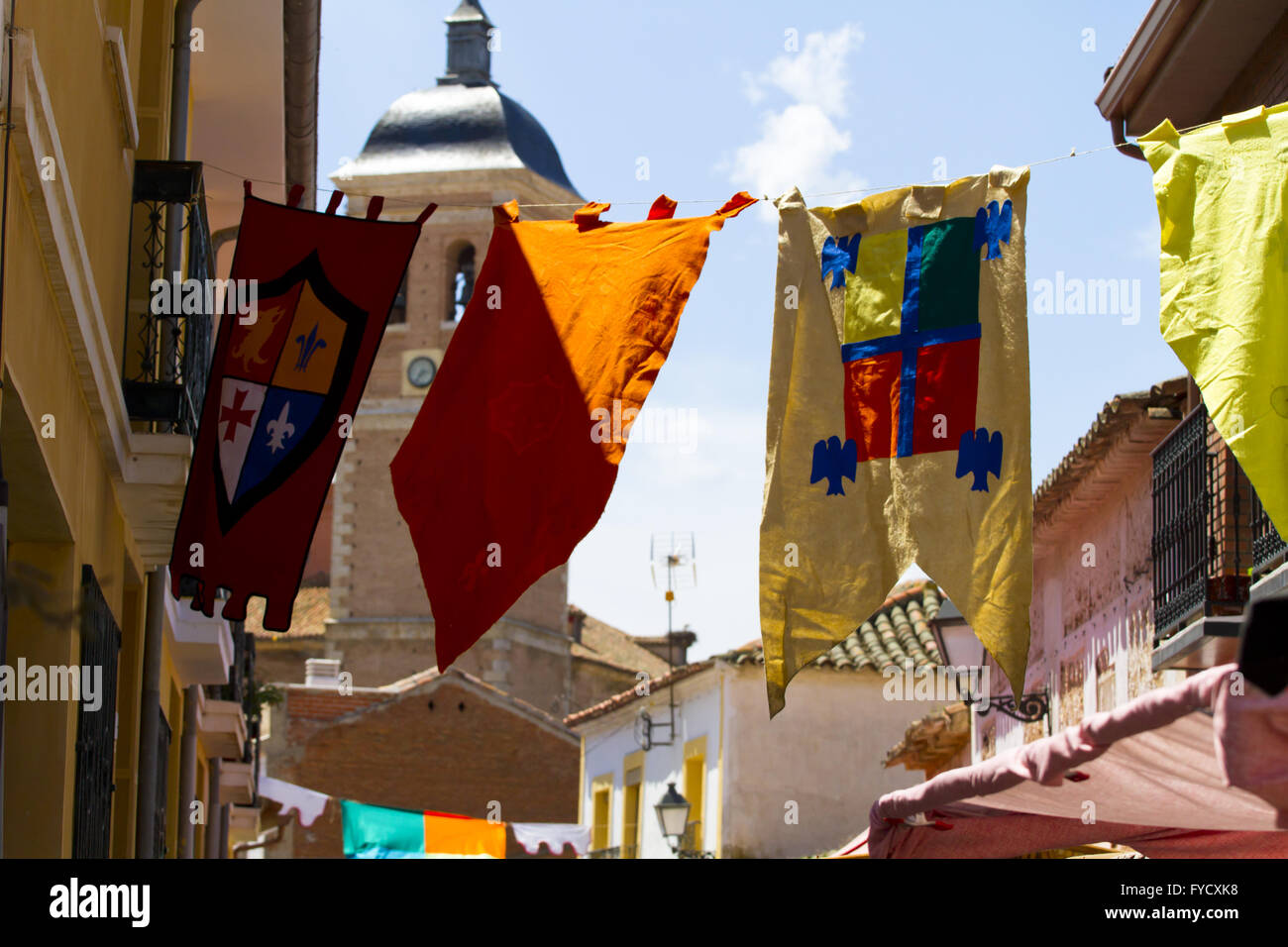 Medieval banner hi-res stock photography and images - Alamy