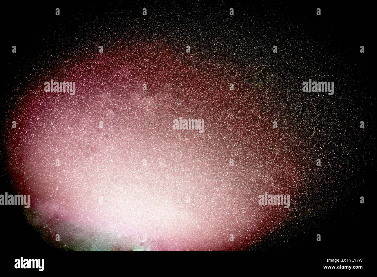 galaxy with a bright light Stock Photo - Alamy