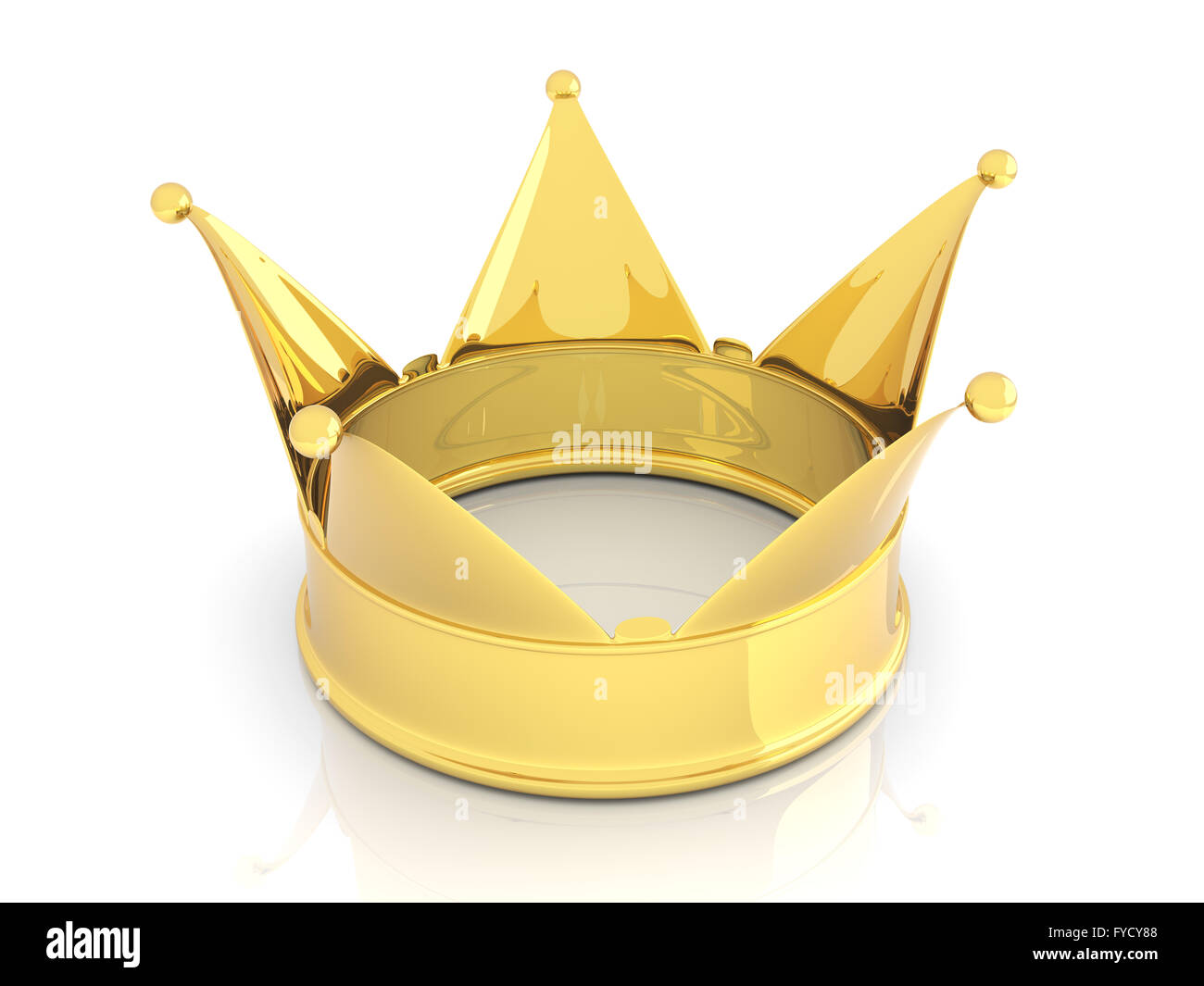 3d digital render royal crown hi-res stock photography and images - Alamy