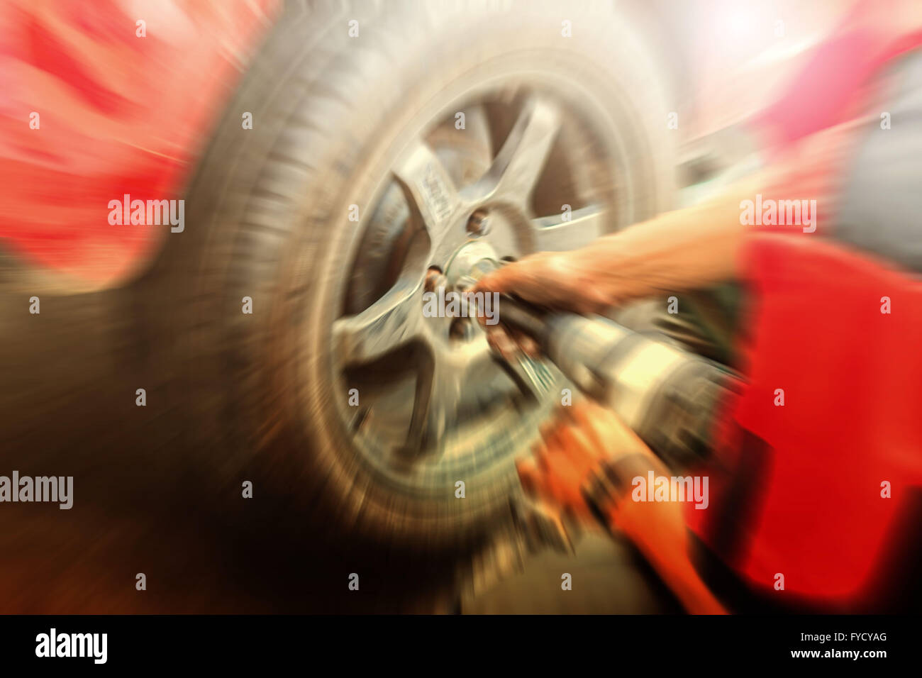 Changing wheels tool hi-res stock photography and images - Alamy