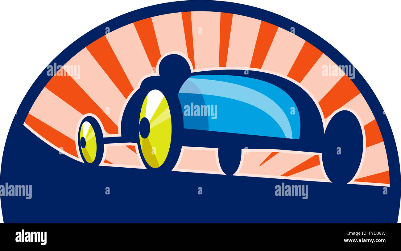 Soap box derby car racing Stock Photo - Alamy