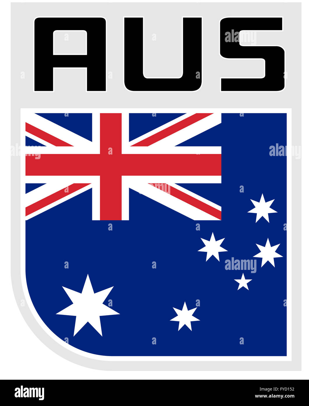 Oz flag hi-res stock photography and images - Alamy