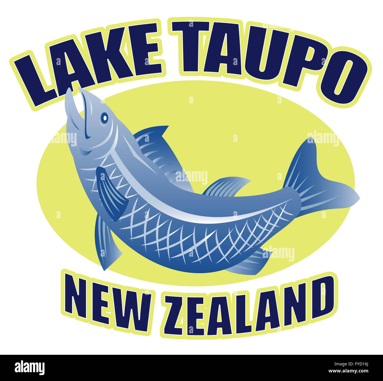 Lake taupo lake taupo Cut Out Stock Images & Pictures - Alamy