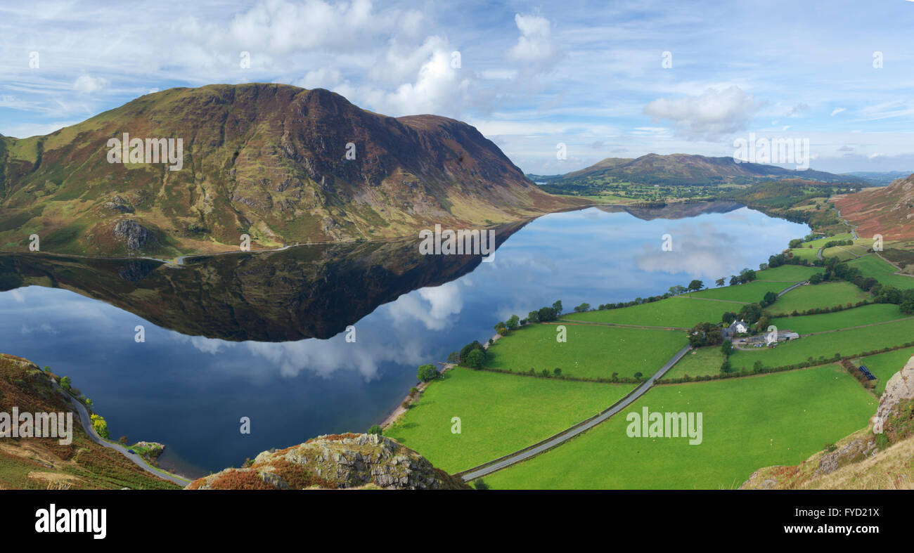 Crummock water reflections hi-res stock photography and images - Alamy