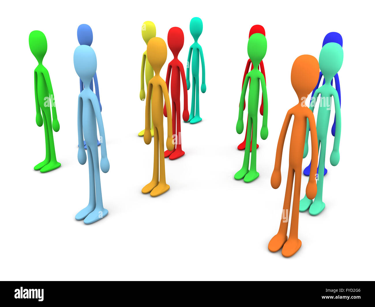 Multiculture crowd hi-res stock photography and images - Alamy