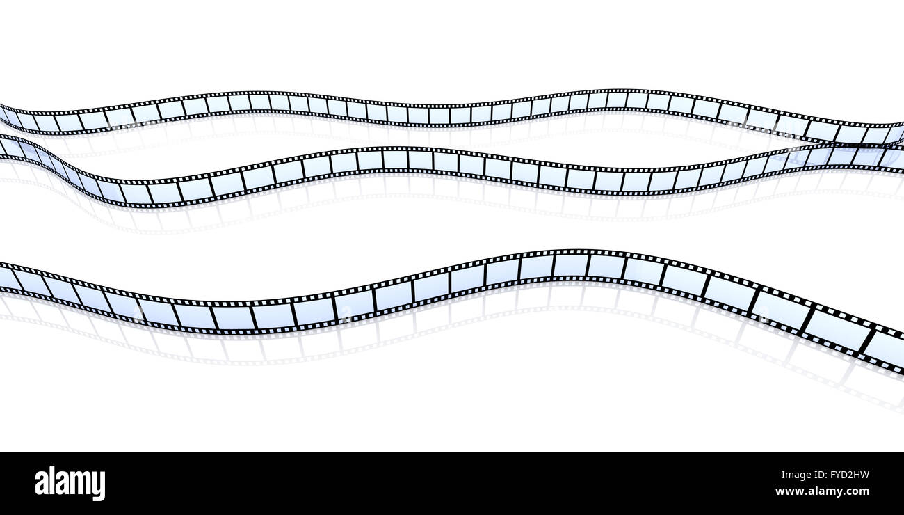 Film strips Cut Out Stock Images & Pictures - Alamy