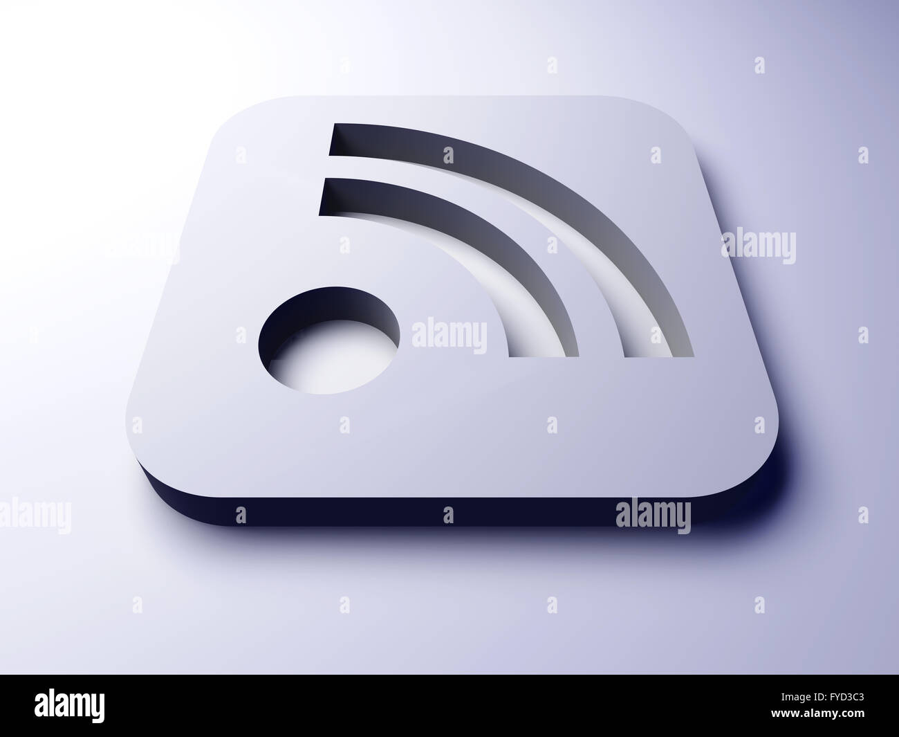 Image rss feed icon hi-res stock photography and images - Alamy