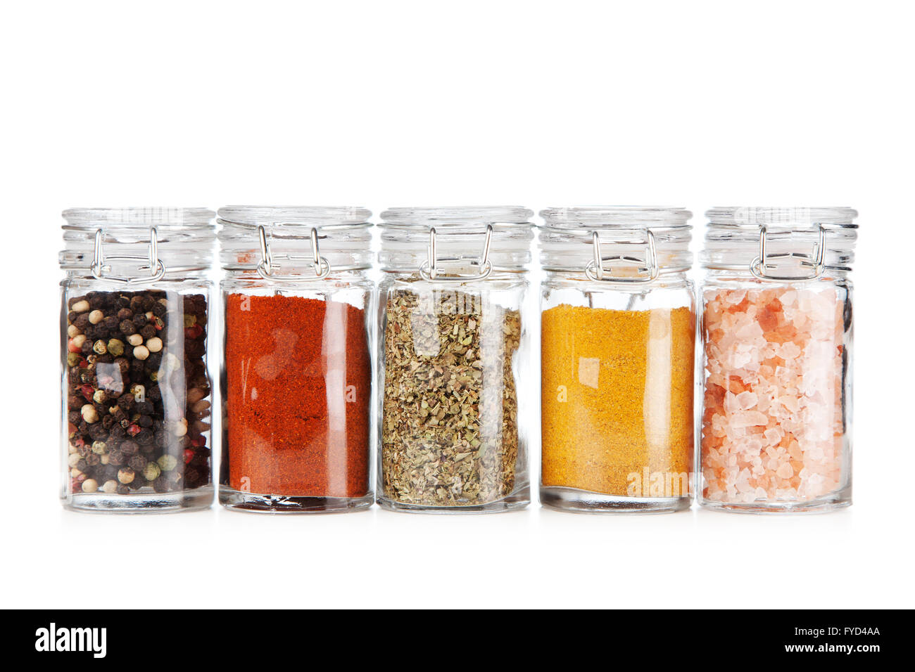 Set of different herbs and spice Stock Photo - Alamy