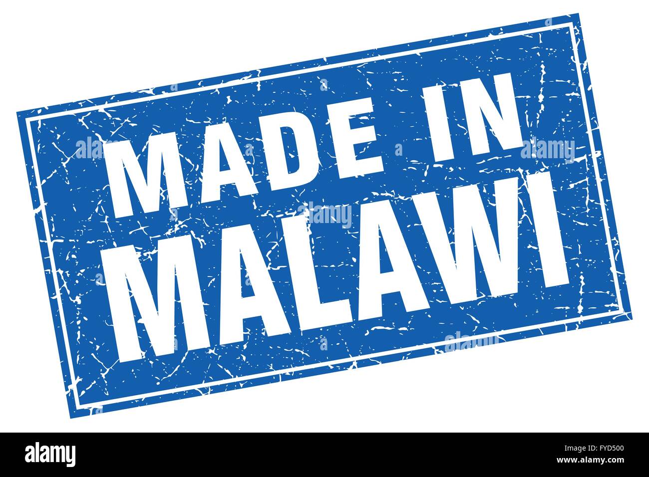 Malawi blue square grunge made in stamp Stock Vector Image & Art - Alamy
