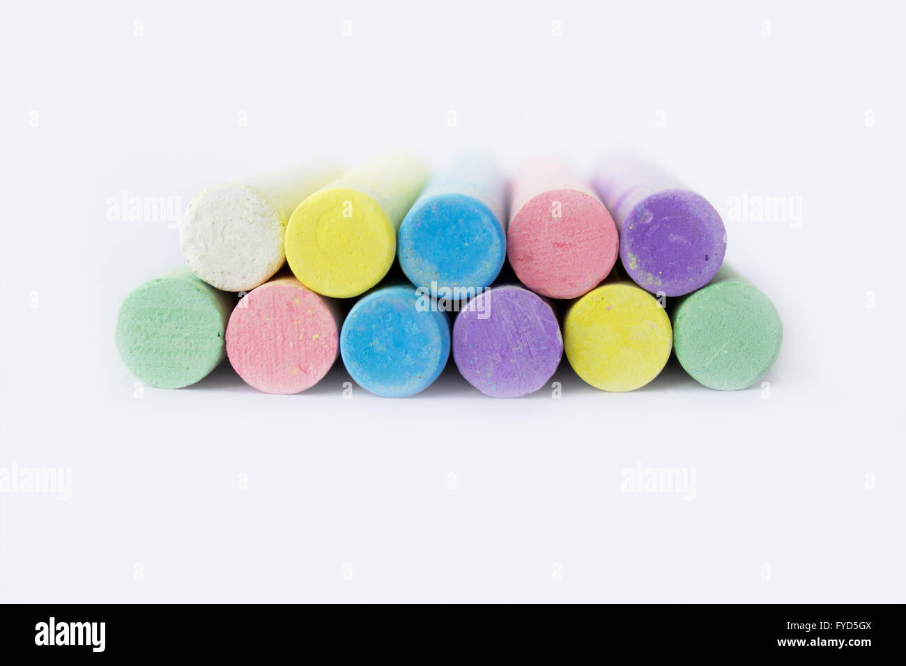 Colorful limestone chalks Stock Photo - Alamy