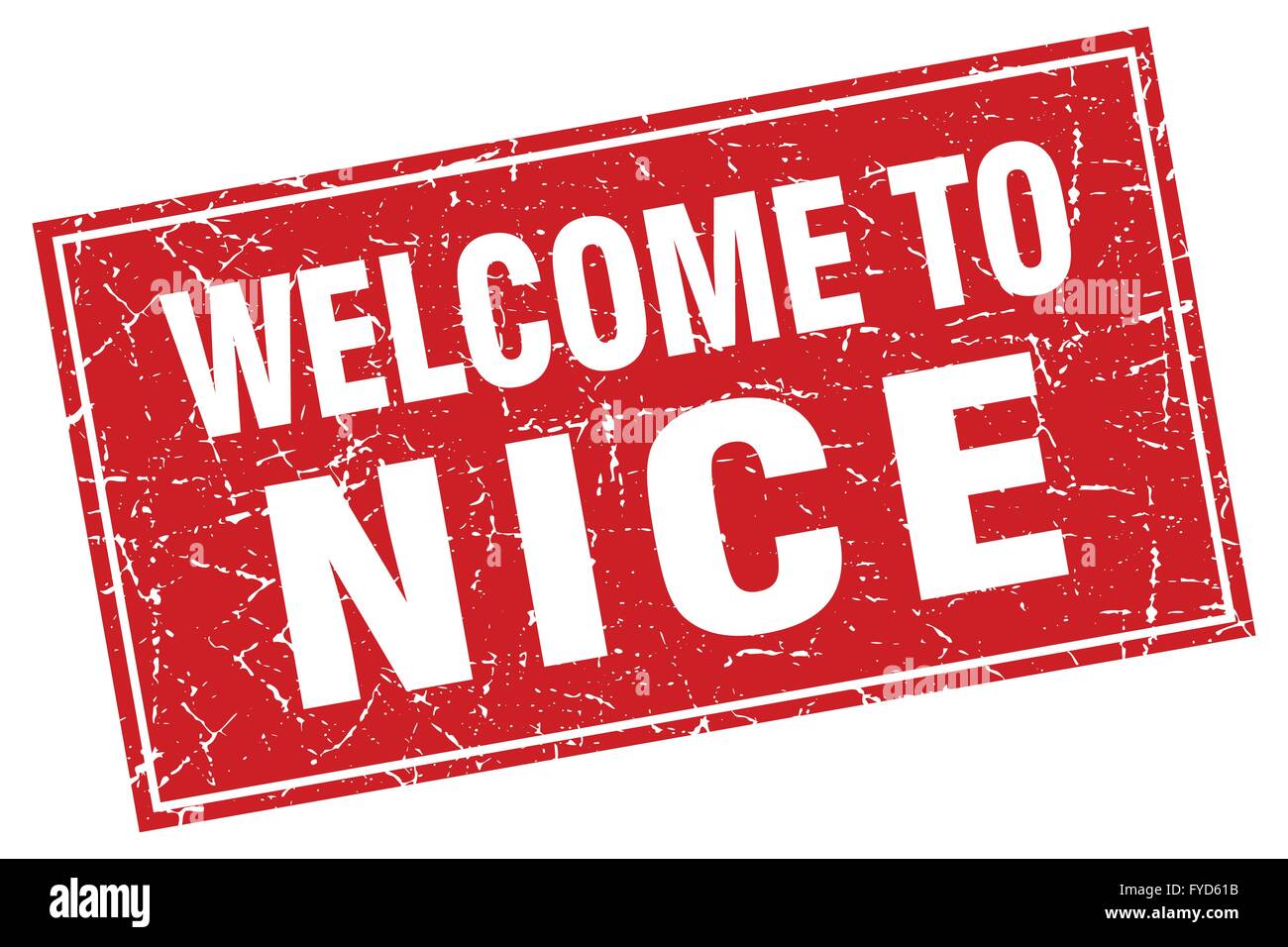 Nice red square stamp hi-res stock photography and images - Alamy