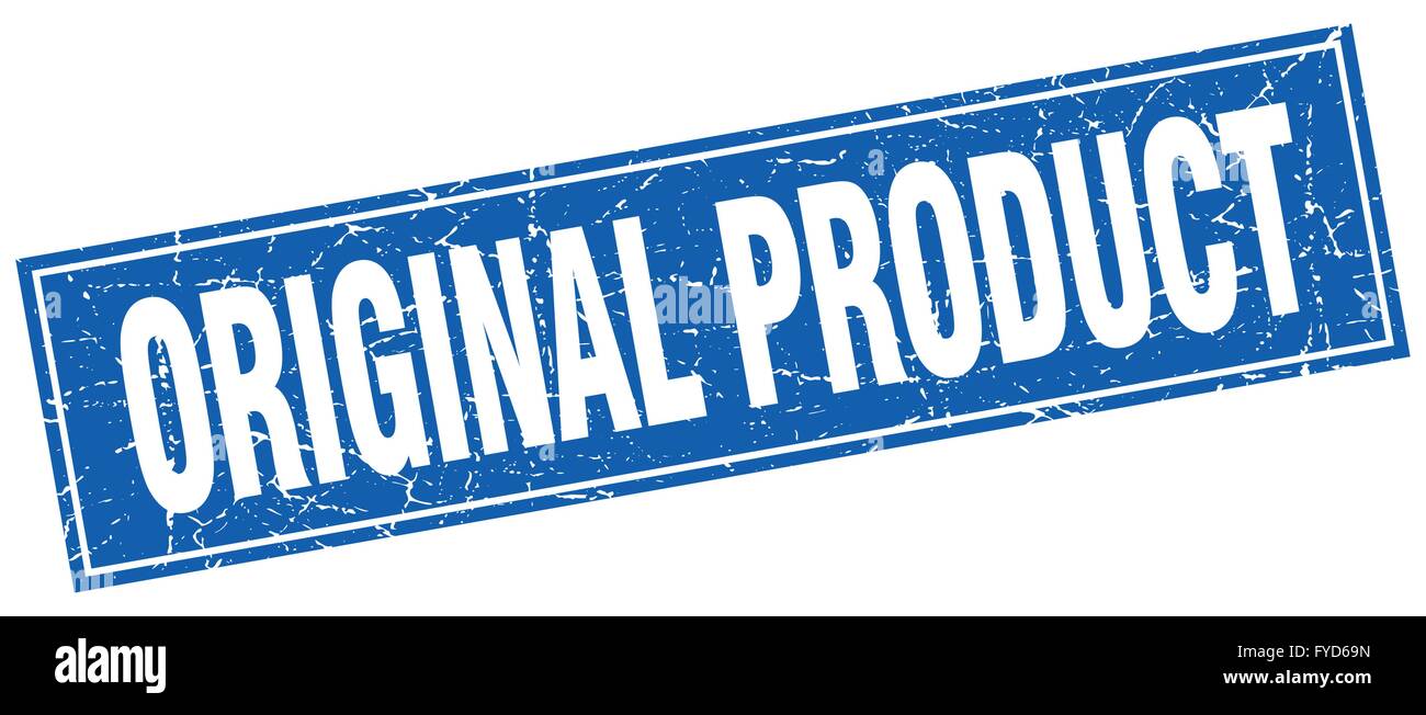 Original product square stamp Stock Vector Images - Alamy