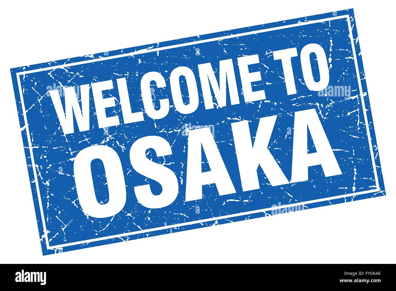 Welcome to osaka Cut Out Stock Images & Pictures - Alamy