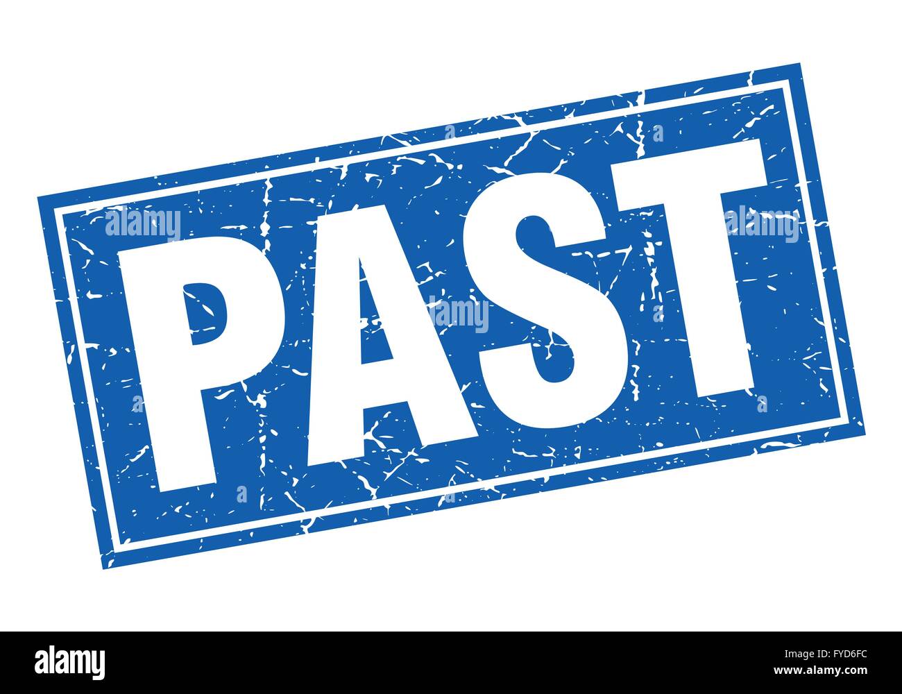 Past square stamp grunge Stock Vector Images - Alamy