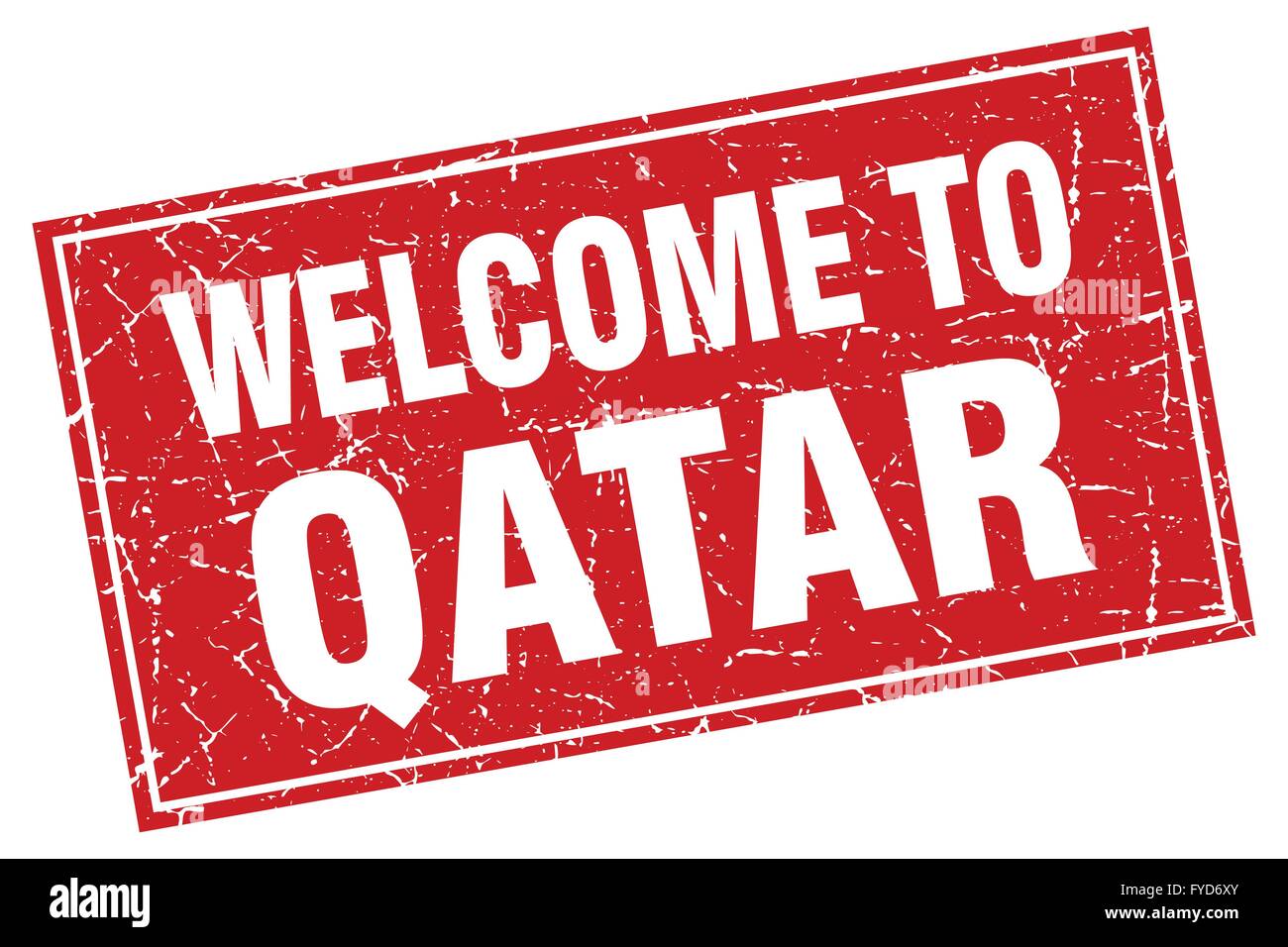 Welcome to qatar Cut Out Stock Images & Pictures - Alamy