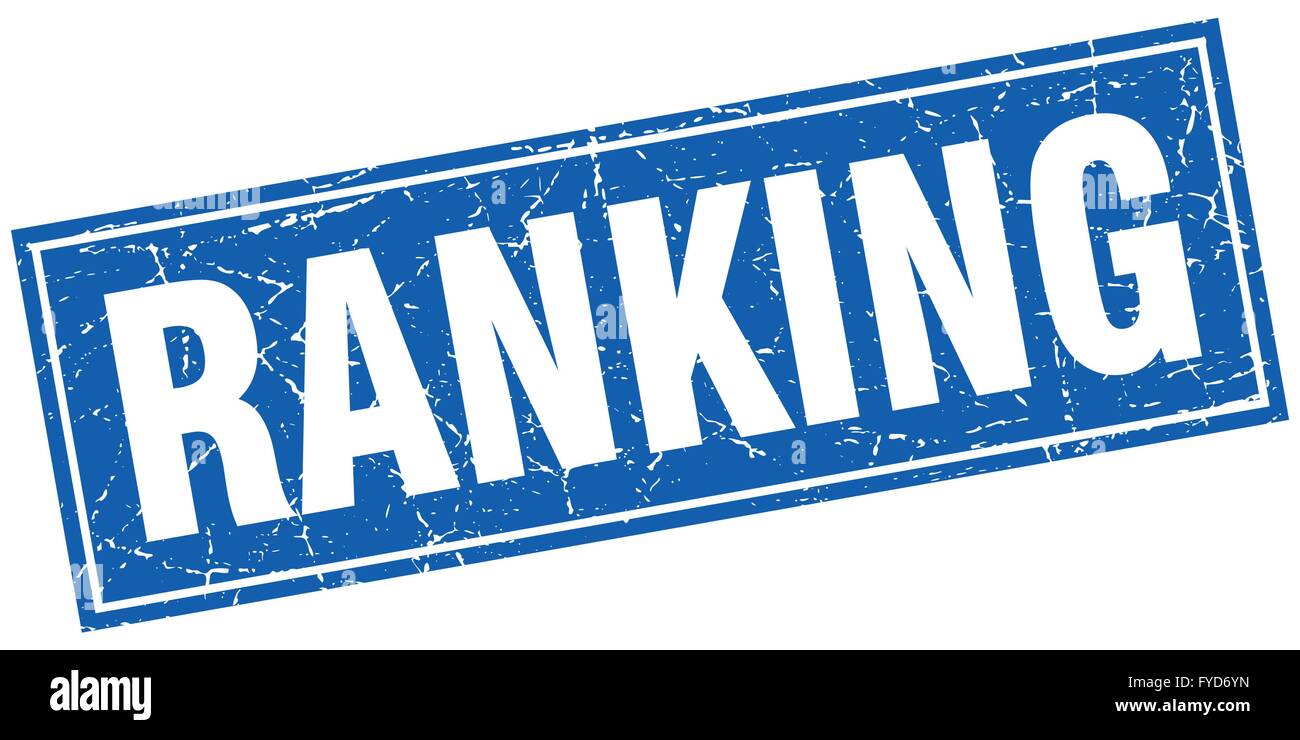 Ranking square stamp grunge Stock Vector Images - Alamy