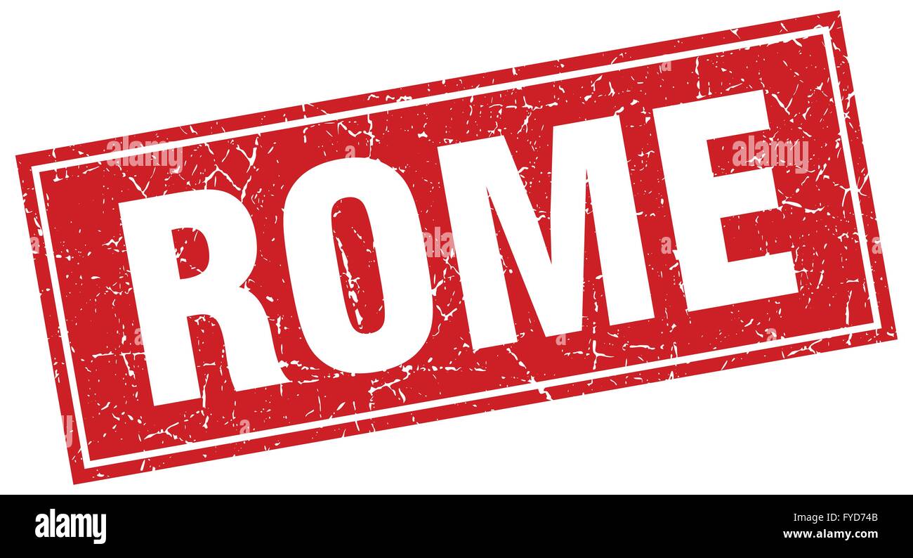 Rome stamp hi-res stock photography and images - Alamy