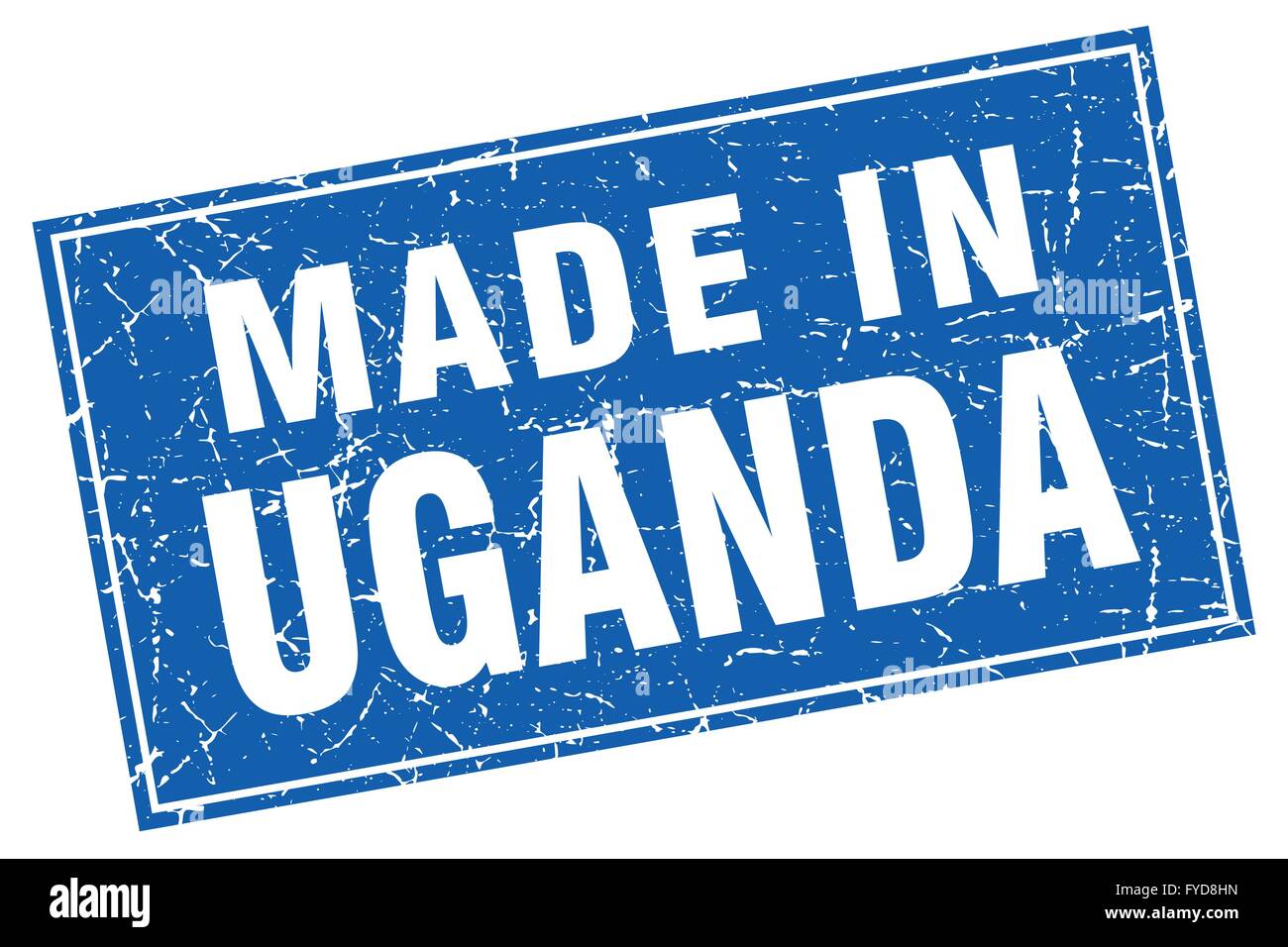 Made in uganda stamp hi-res stock photography and images - Alamy