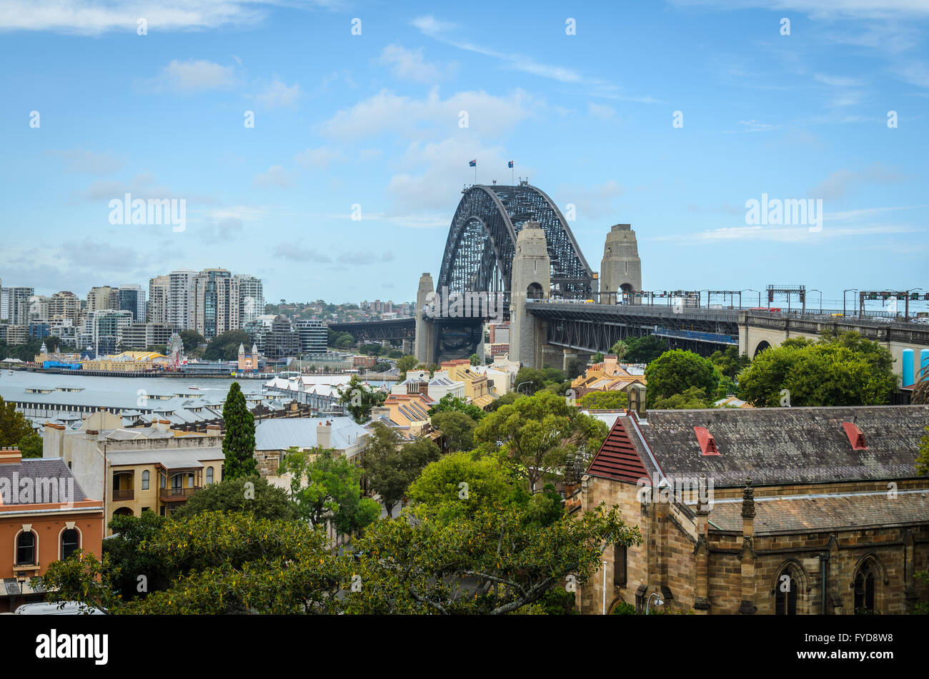 Sydney Harbour Bridge view Stock Photo - Alamy