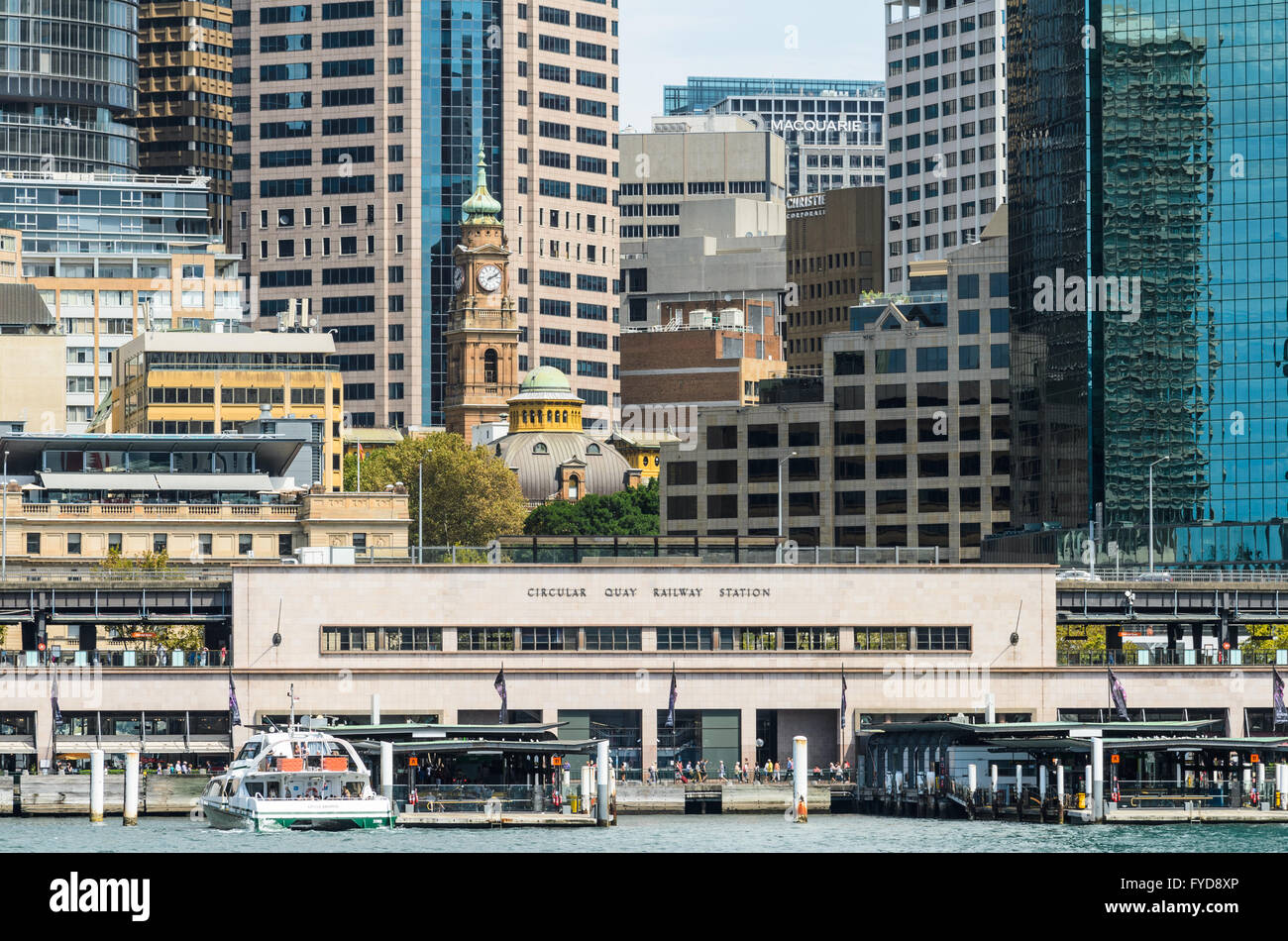 Circular Quay in Sydney Stock Photo - Alamy