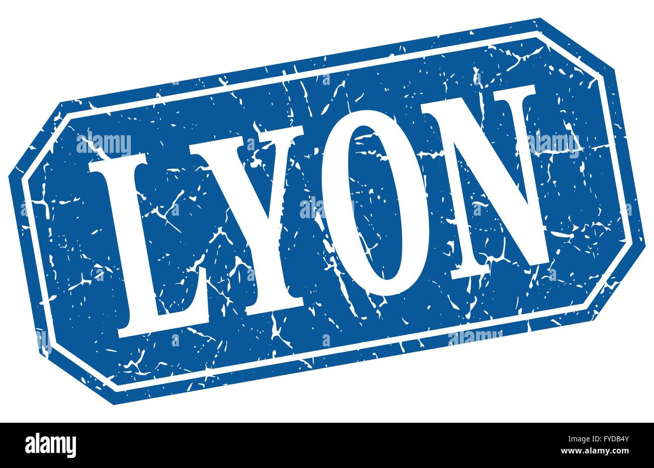 Lyon stamp Stock Vector Images - Alamy