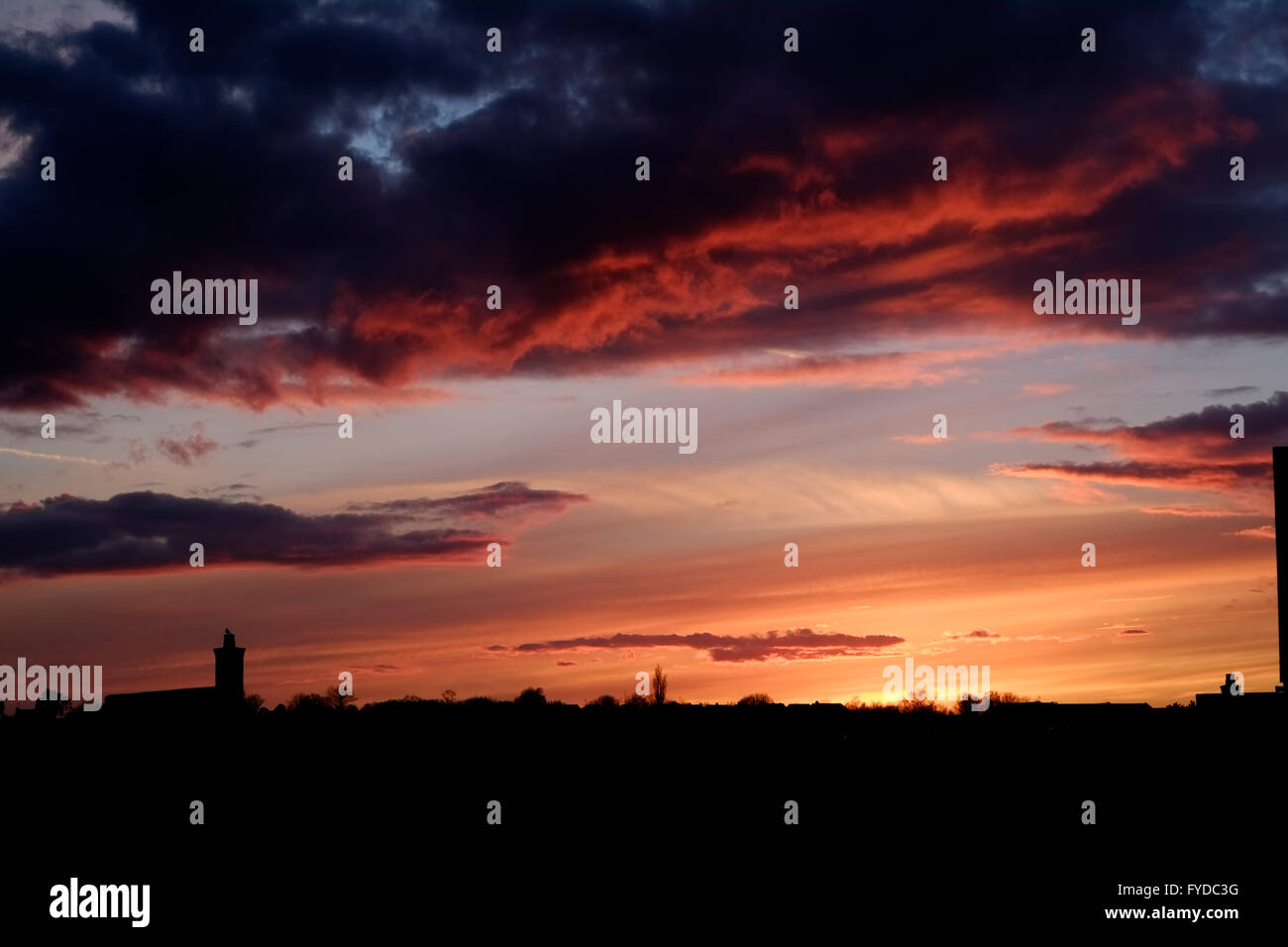 Dramatic colour change hi-res stock photography and images - Alamy
