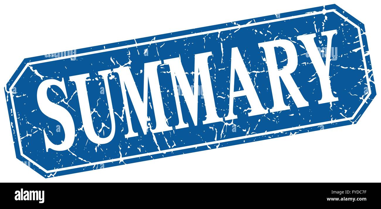 summary blue square vintage grunge isolated sign Stock Vector Image ...