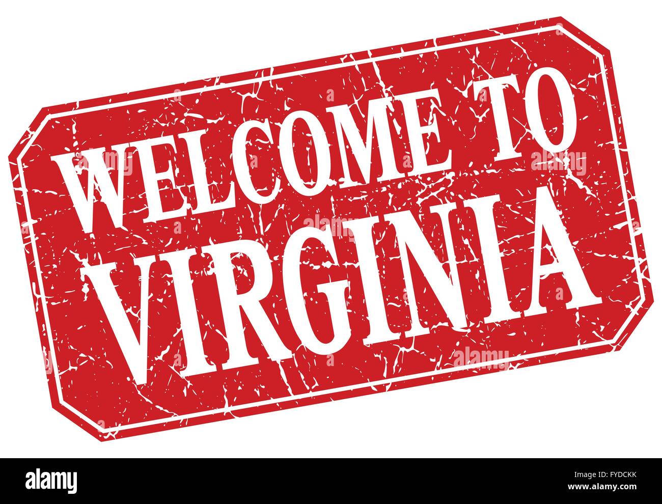 Welcome to virginia sign Stock Vector Images - Alamy