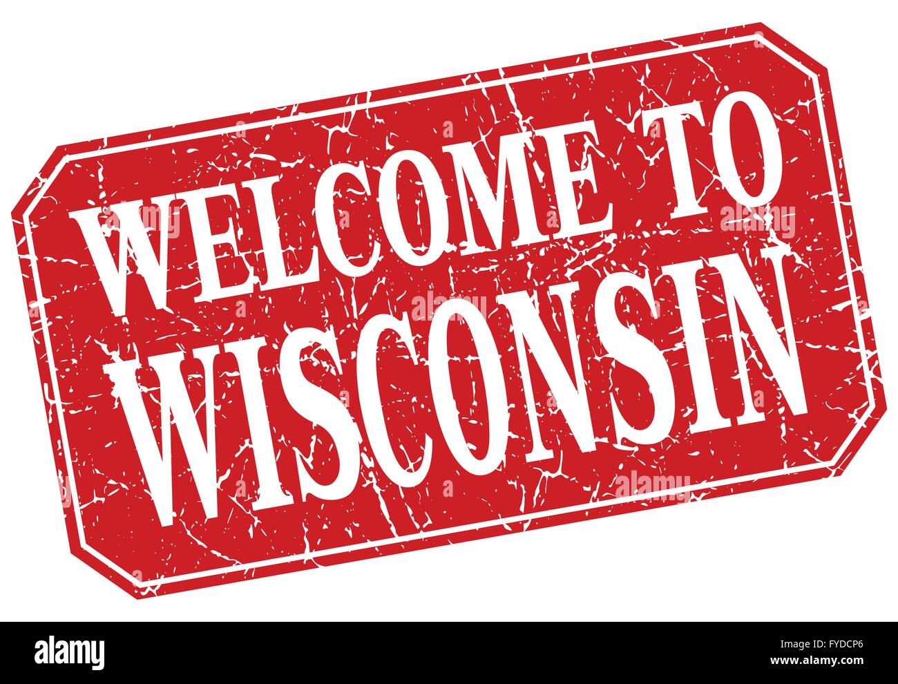 Welcome to wisconsin sign Stock Vector Images - Alamy