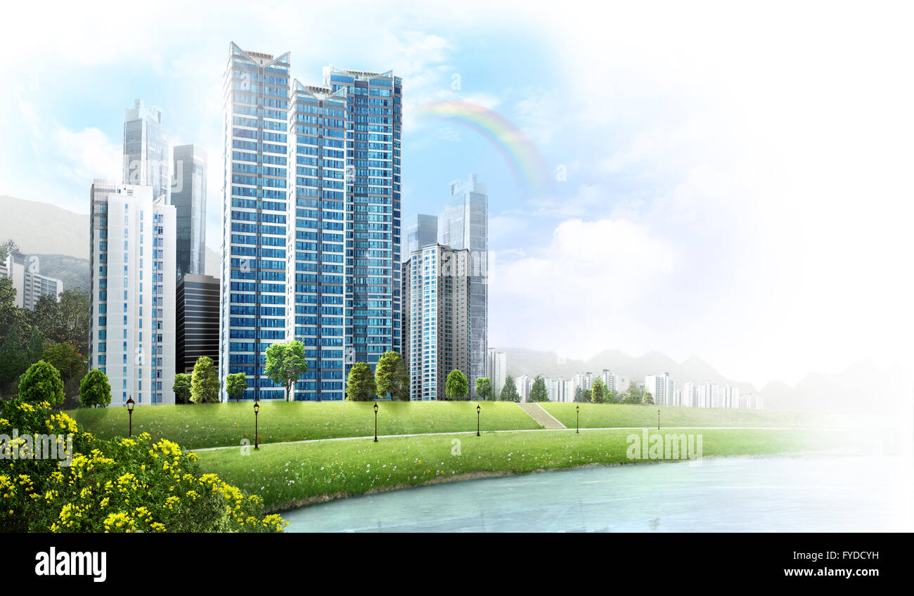 Building editing photo 010 Stock Photo - Alamy