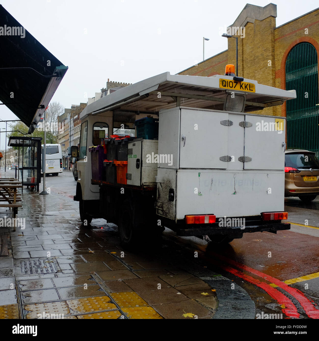Milk float hi-res stock photography and images - Alamy